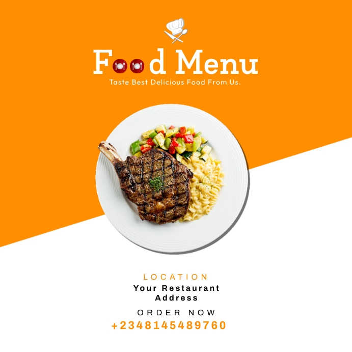 Restaurant menu (1) Template | PosterMyWall