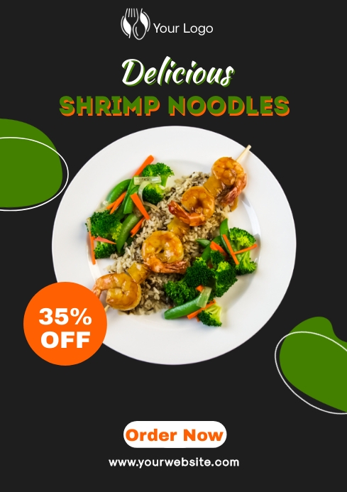 Plantilla de Menú de Restaurante A3 | PosterMyWall