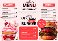 Free Set Menu Template | PosterMyWall