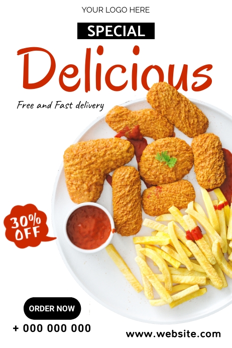 Restaurant Menu Template | PosterMyWall