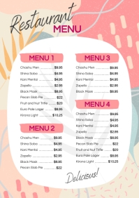 Specials Restaurant menu card a4 Template | PosterMyWall