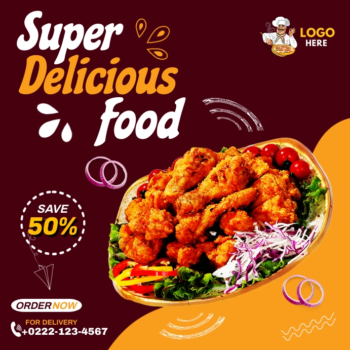 Restaurant Menu Template | PosterMyWall