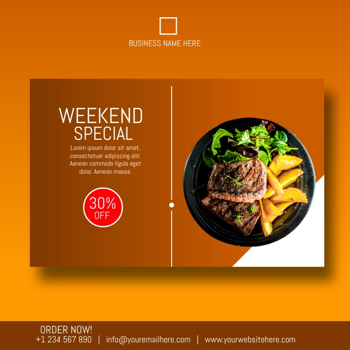 restaurant menu Template | PosterMyWall
