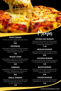 Tapas Bar Restaurant Menu Template | PosterMyWall