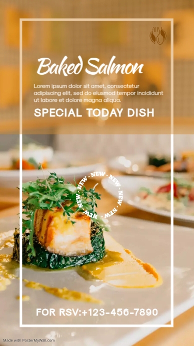 Copy of Restaurant Menu Whatsapp Status | PosterMyWall