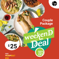 Restaurant offer Template | PosterMyWall