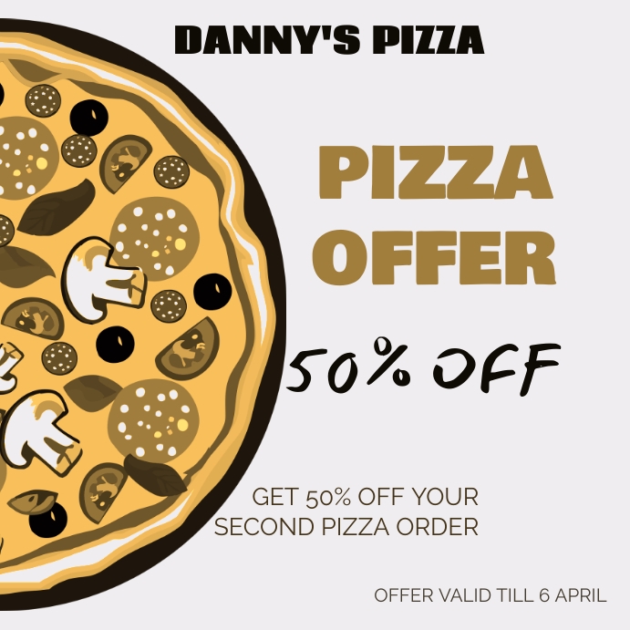 Restaurant offer Template | PosterMyWall