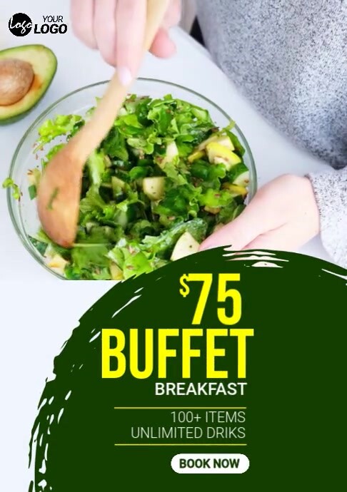 Restaurant Offer Flyer Template | PosterMyWall