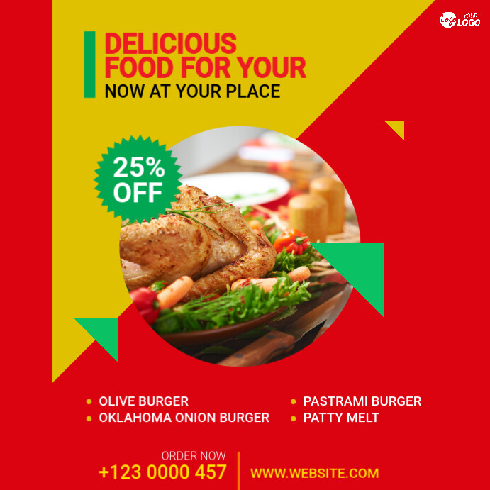 Copy of Restaurant Offer Social Media Post | PosterMyWall