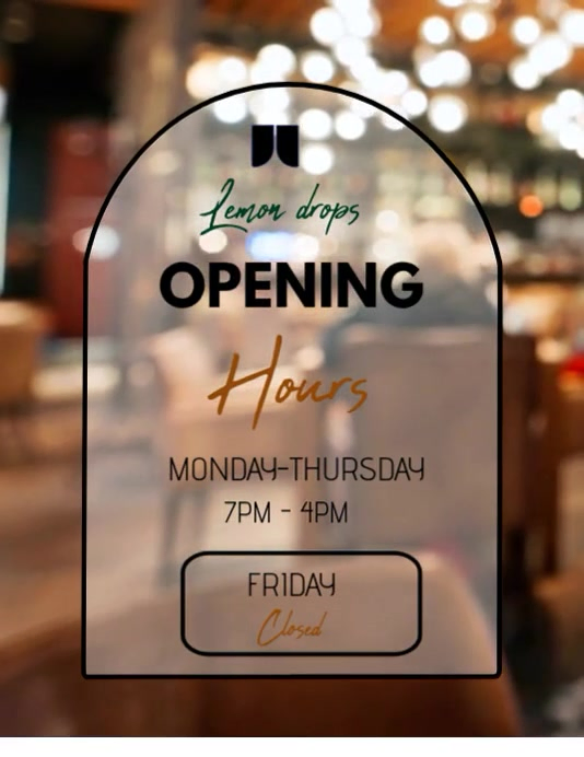 restaurant open Template | PosterMyWall