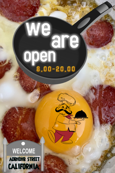 Restaurant Opening Template | PosterMyWall