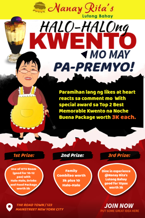 Restaurant Poster Announcement Template | PosterMyWall