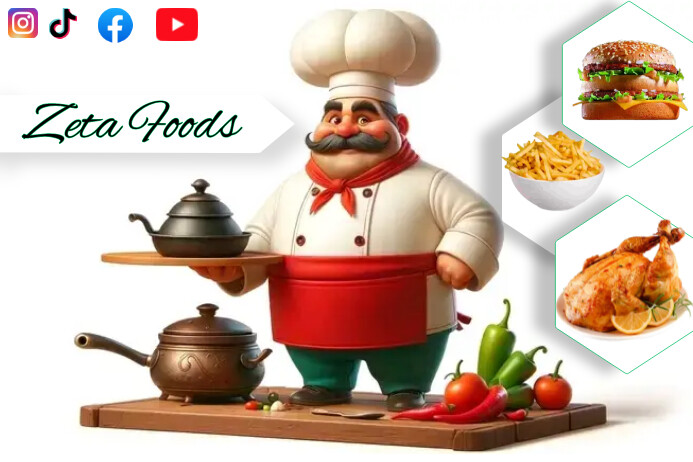 Restaurant Poster Design Template | PosterMyWall