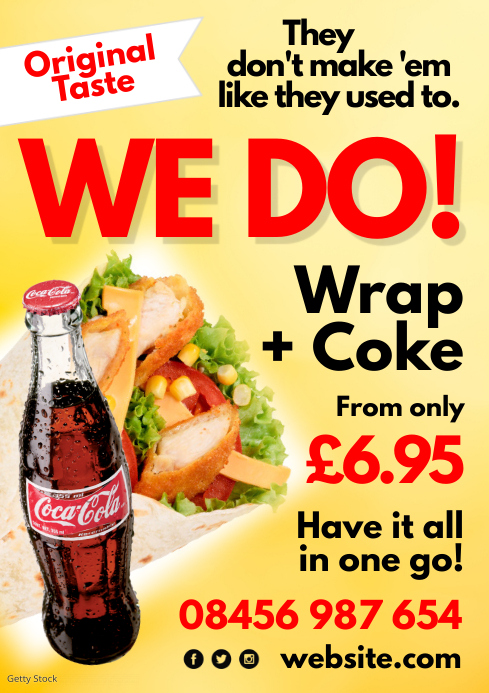 Restaurant Poster Template | PosterMyWall