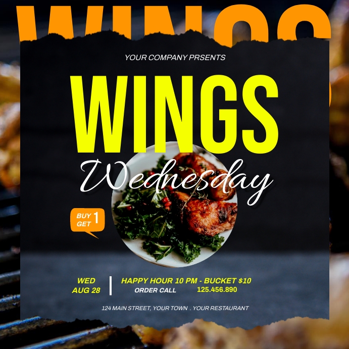 RESTAURANT POSTER Template | PosterMyWall