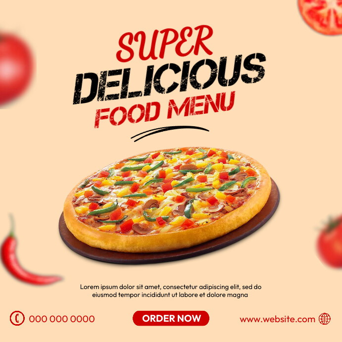 Restaurant poster Template | PosterMyWall