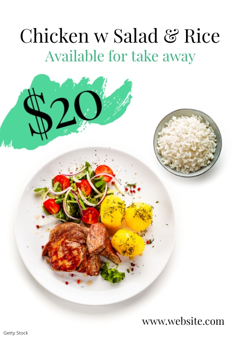 Restaurant poster Template | PosterMyWall