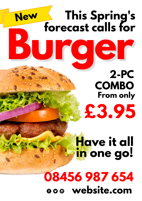 Restaurant Poster Template | PosterMyWall