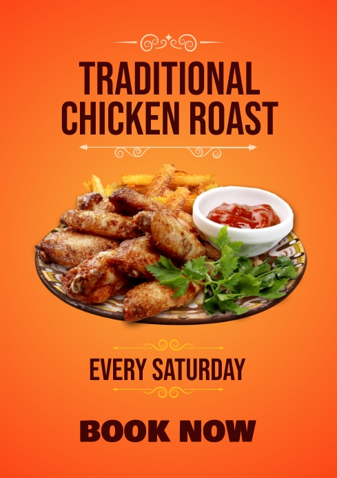 Restaurant poster Template | PosterMyWall