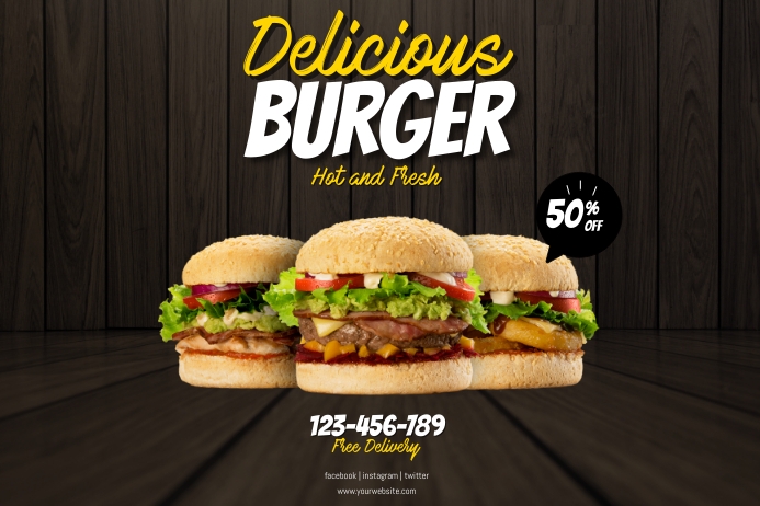 Copy of RESTAURANT POSTER TEMPLATE | PosterMyWall