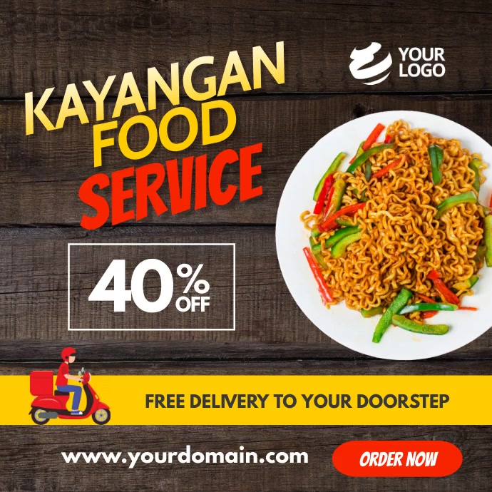 Restaurant Promotion Instagram | PosterMyWall