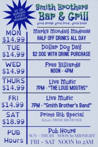 6,730+ weekly specials Customizable Design Templates | PosterMyWall