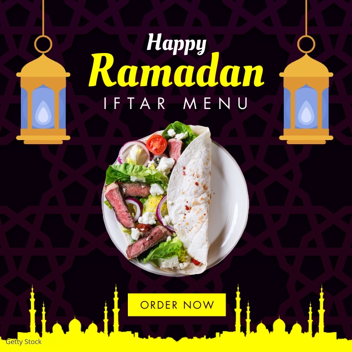 Restaurant ramadan ad Template | PosterMyWall