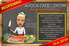 2K+ Free Templates for 'Cafe reopening' | PosterMyWall