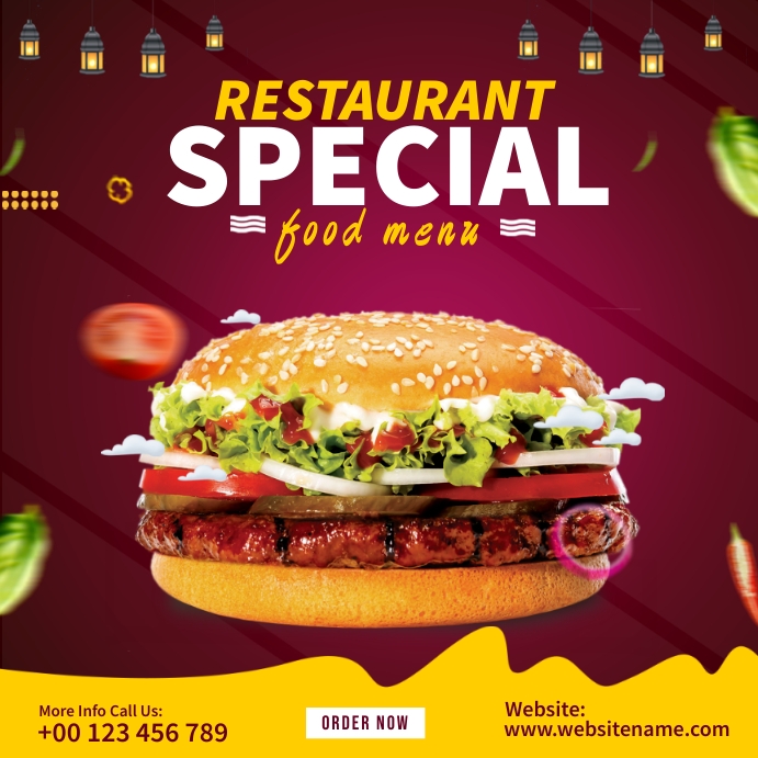 Restaurant Special Offer Template | PosterMyWall