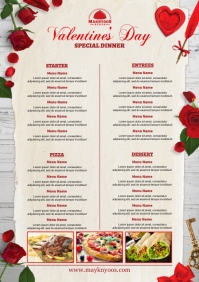 Restaurant Menu Cover Template | PosterMyWall