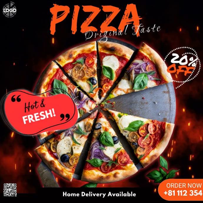 Restaurant Video Flyer Template | PosterMyWall