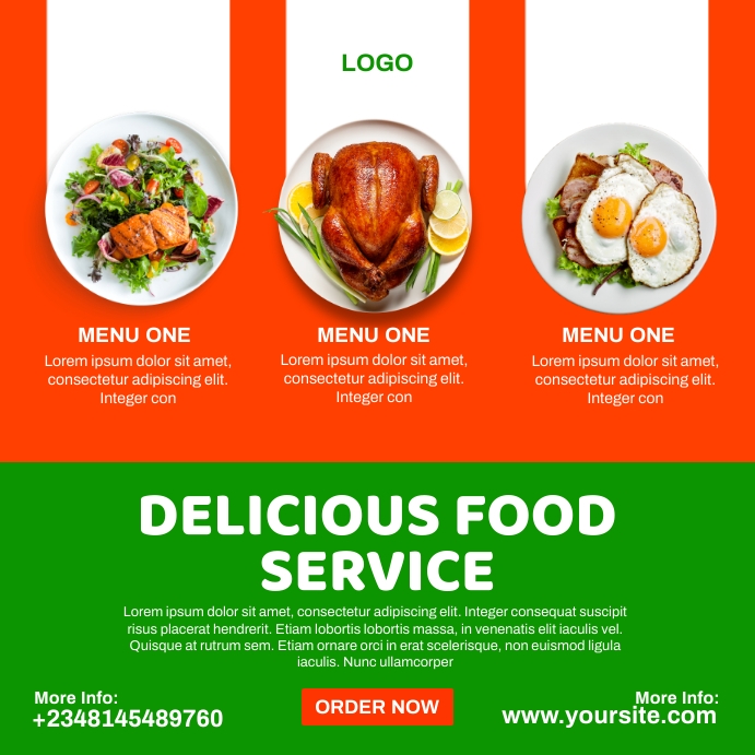 restaurant11 (2) Template | PosterMyWall