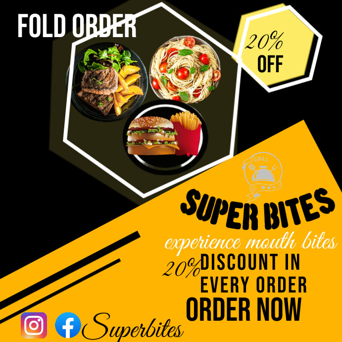 restaurants Template | PosterMyWall