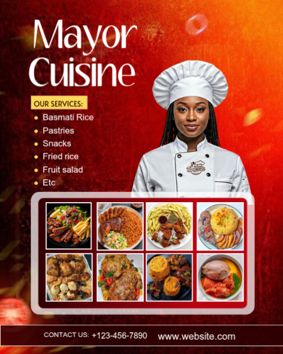 Restaurants flyer Template | PosterMyWall