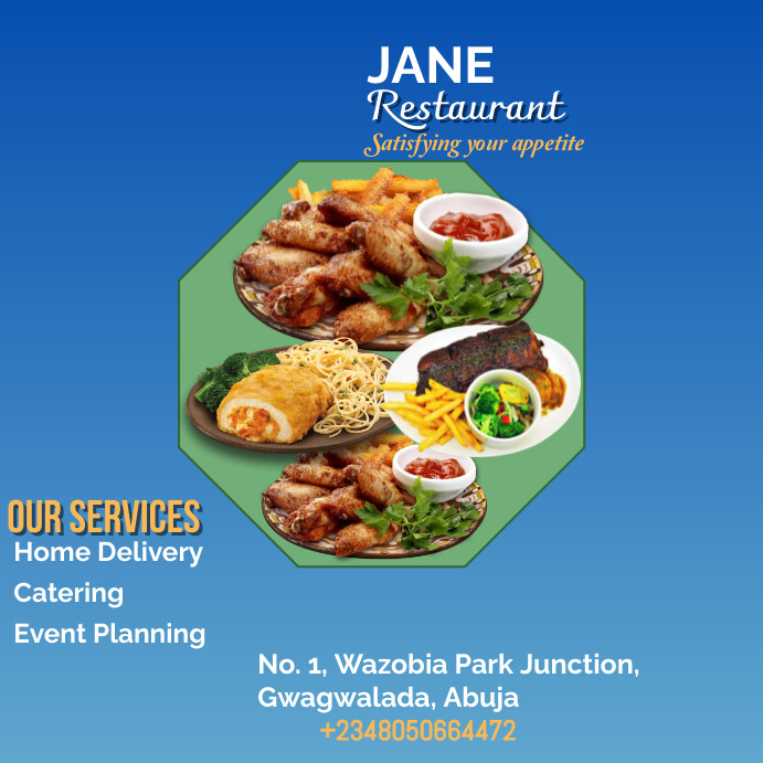 Restaurants flyers Template | PosterMyWall