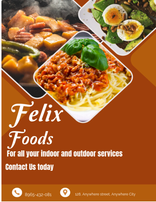 Restaurants food menu discount ads poster Template | PosterMyWall