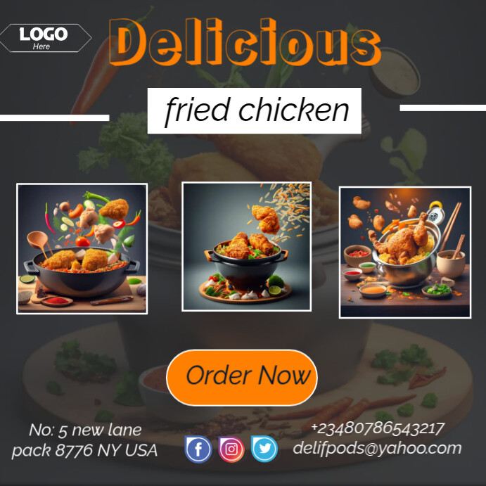 Copy of Restaurants template designs | PosterMyWall