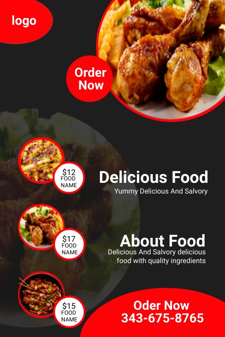 restuarant Template | PosterMyWall