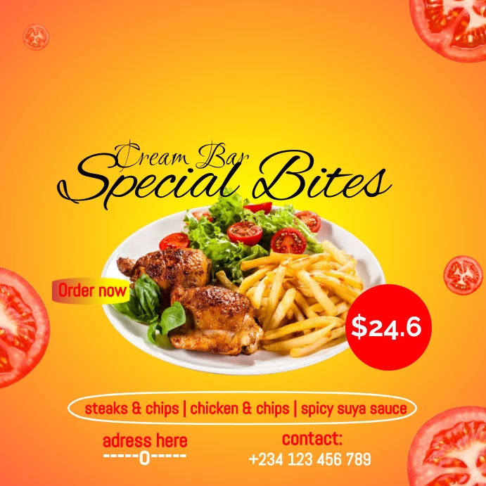 restuarant Template | PosterMyWall