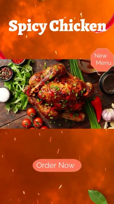 Restuarant Food Flayer Instagram Reel Template | PosterMyWall