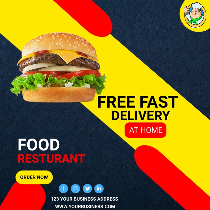 RESTURANT (8) Template | PosterMyWall