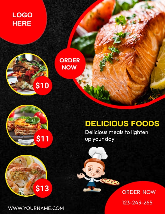 RESTURANT FLYER (33) Template | PosterMyWall