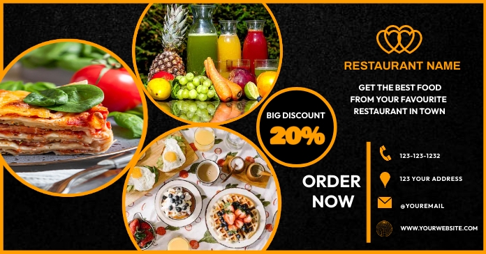 RESTURANT POSTER (23) Template | PosterMyWall