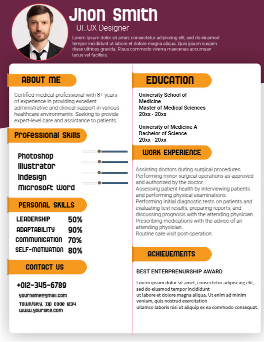Copy of Resume Ads | PosterMyWall
