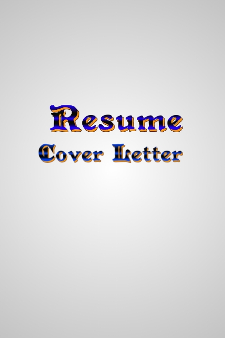 Resume Template | PosterMyWall