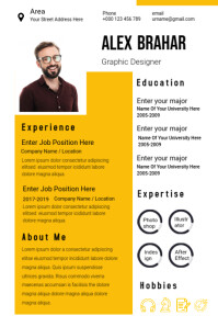 Resume Template | PosterMyWall