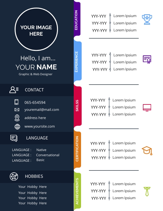 Resume Templates Ads | PosterMyWall