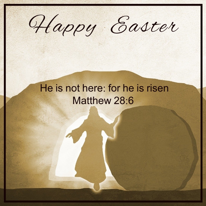 Resurrection Card Template | PosterMyWall