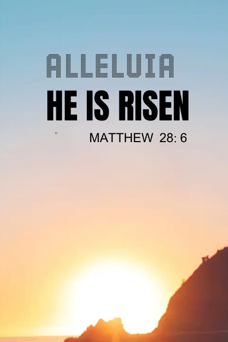 Resurrection Template | PosterMyWall