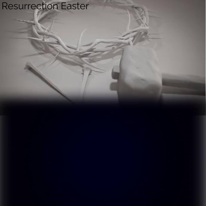 Copy of Resurrection Easter | PosterMyWall